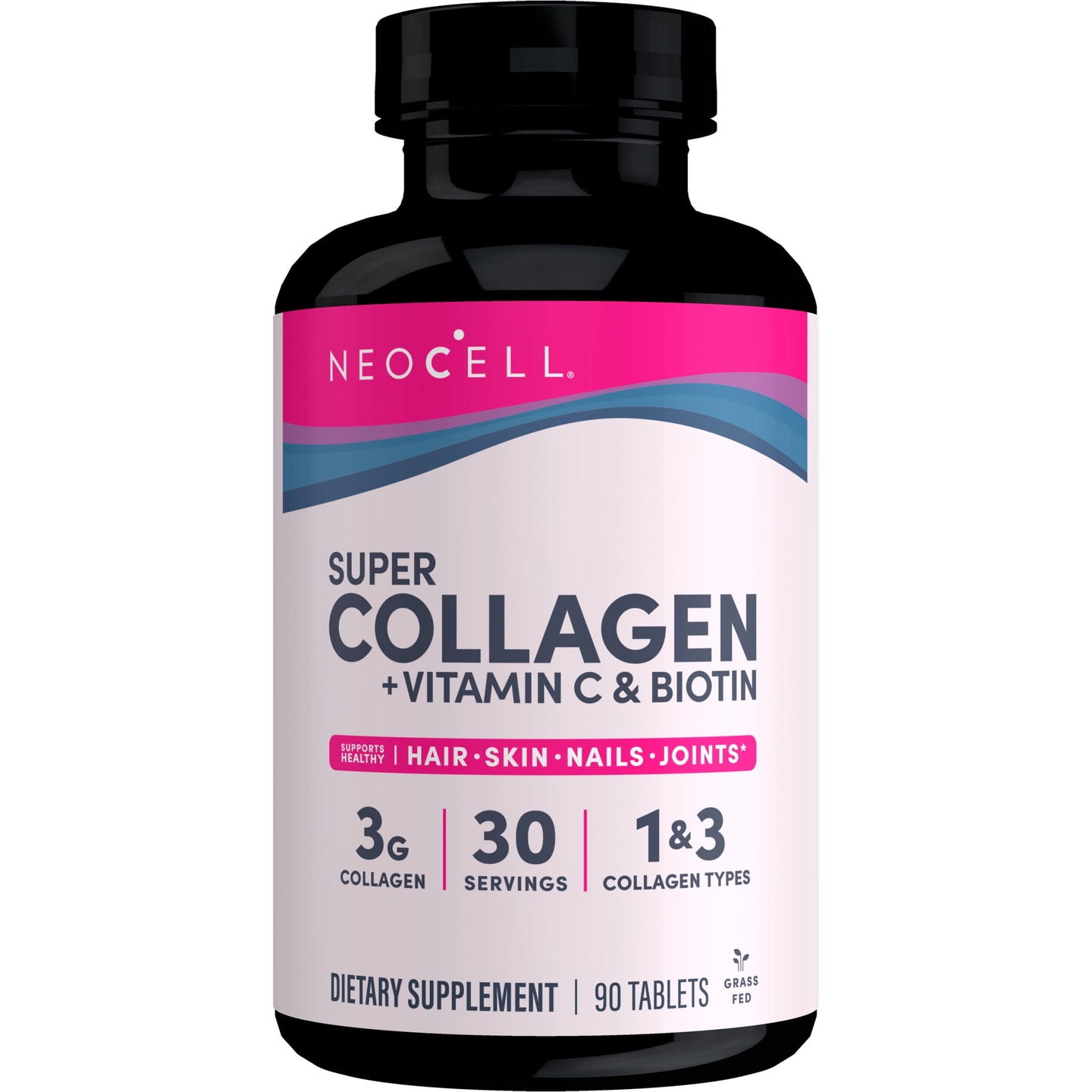 Super Collagen NeoCell + Tabletas Suplementarias de Vitamina C y Bioti – SUPER USA
