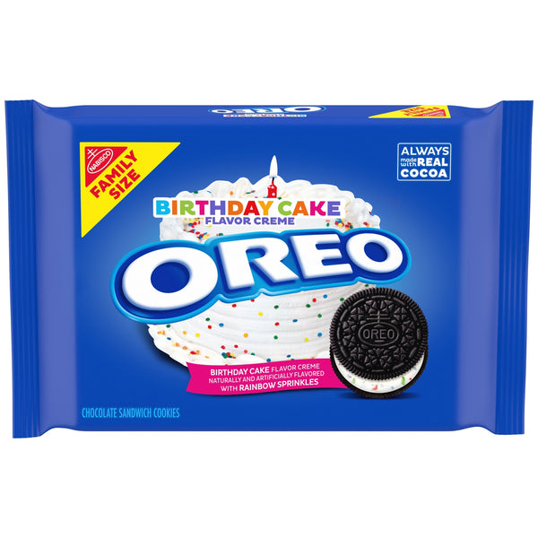 OREO Pastel de Cumpleaños Tamaño Familiar, 17 oz – SUPER USA MX