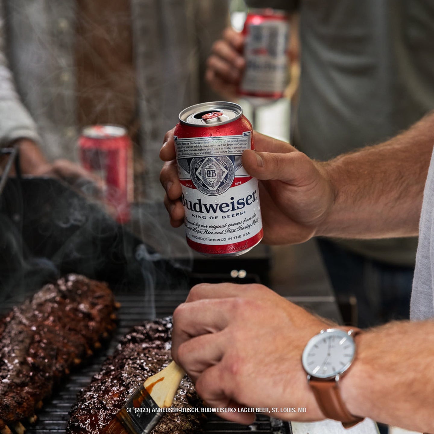 Budweiser Cerveza 30 Pack Cervezas, Latas de Aluminio de 12 fl oz, 5% ...